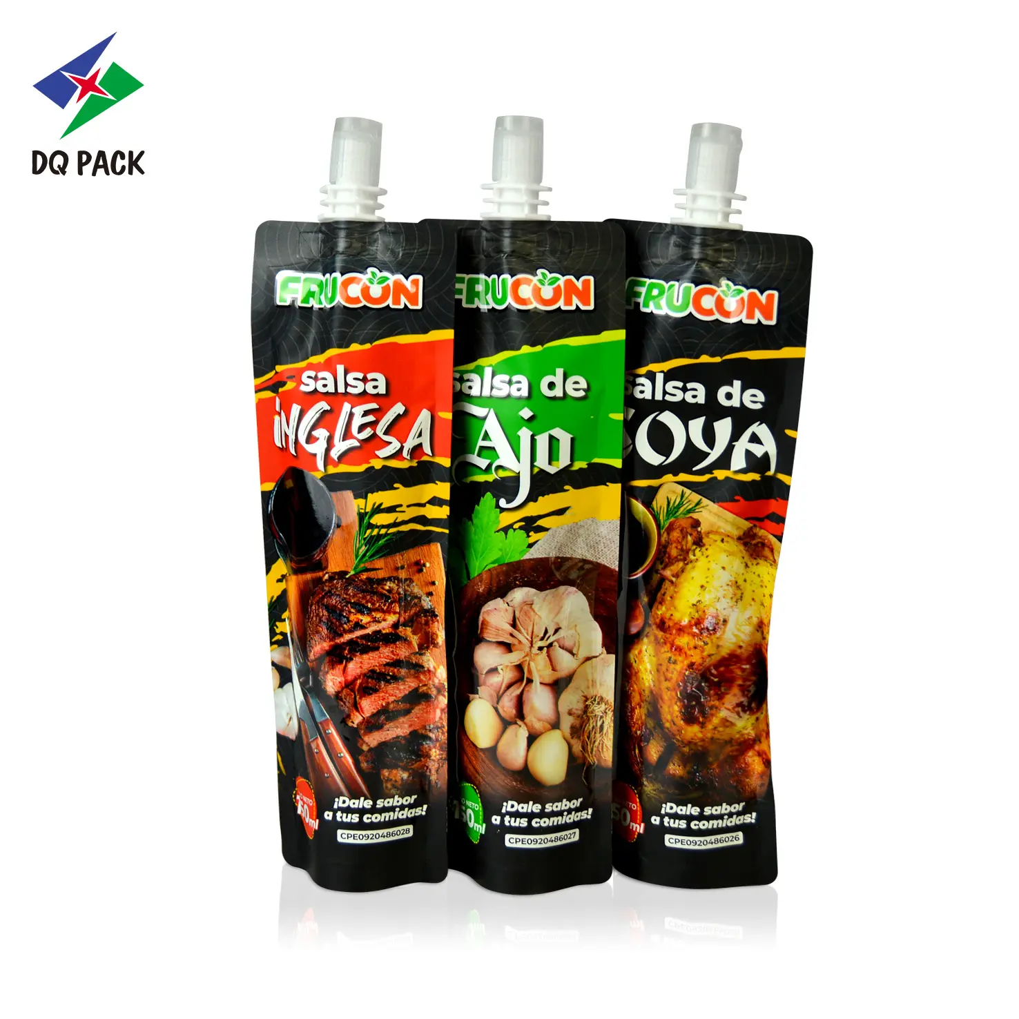 Condiment Packaging Bag Supplier, Custom Doypack Pouch Manufacturer