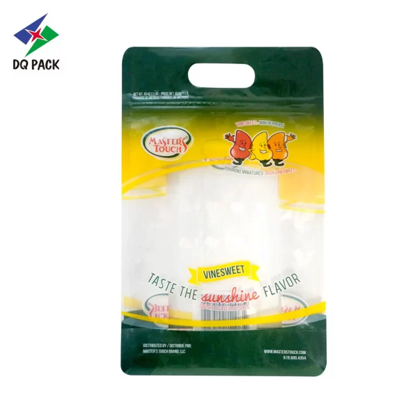 Custom Fruit Pouches , Vegetable Packaging Bags Wholesale