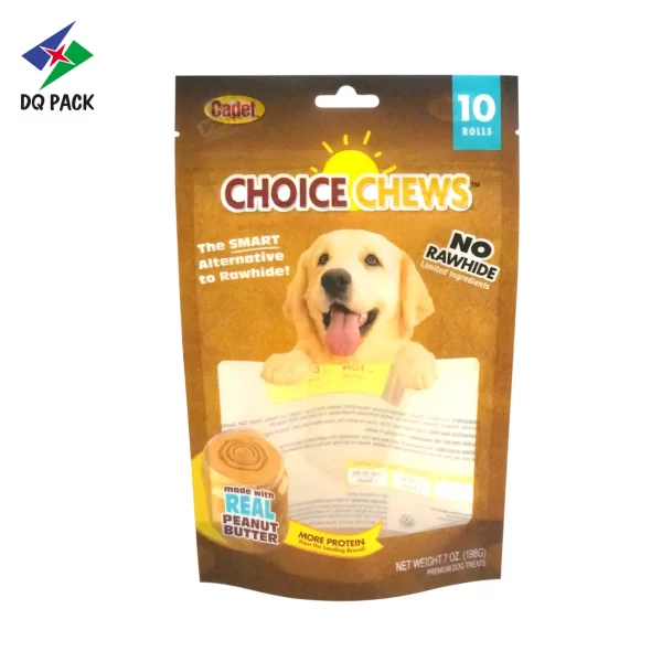 Wholesale Dog Treat Packaging , Pet Food Pouches in Bulk | DQ PACK
