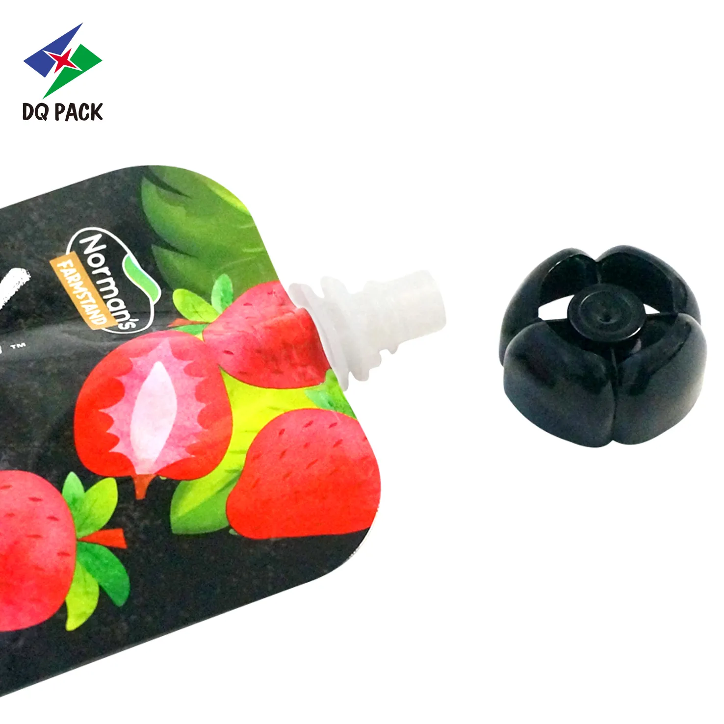 OEM Yogurt Pouches Factory, Custom Stand Up Pouch with Spout