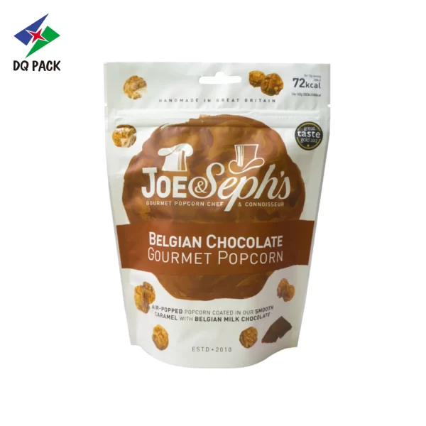 Custom Printed Popcorn Packaging, Stand Up Zipper Pouch Manufacturer ...